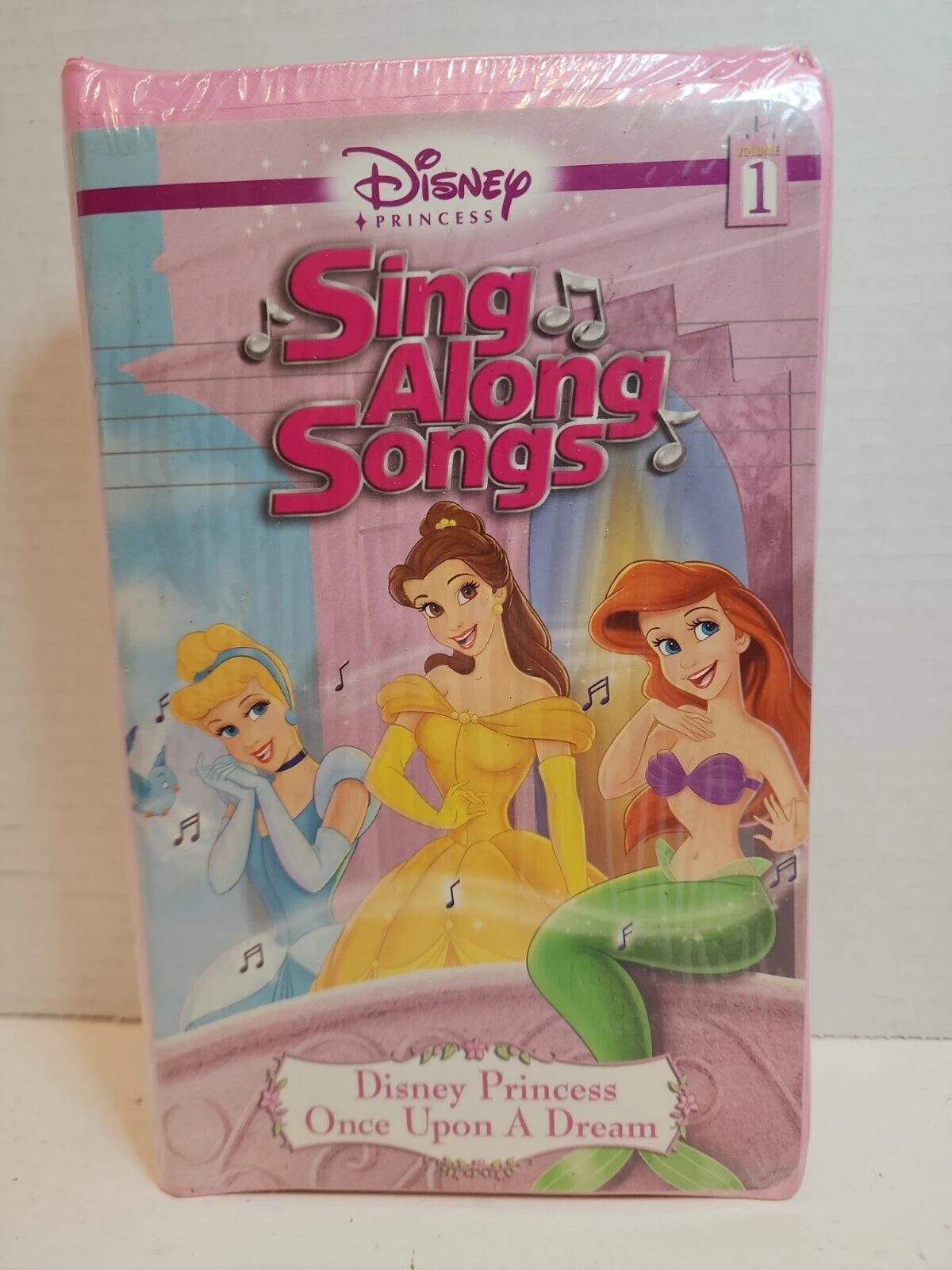 Disney Princess Sing Along Songs: Volume 1 Once Upon a Dream (2004 VHS ...