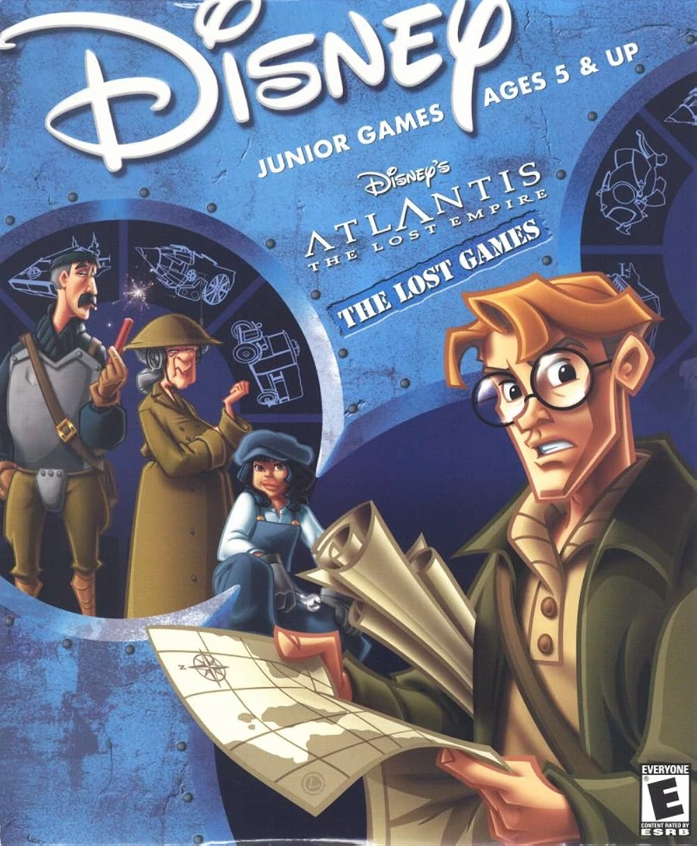 Disney's Activity Center: Atlantis: The Lost Empire (2001 PC Game ...