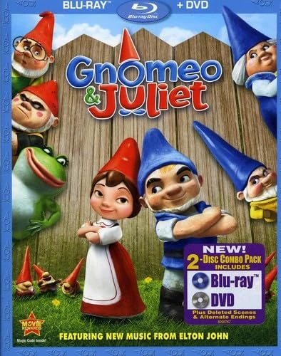 Gnomeo & Juliet (2011 Blu-ray + DVD) | Angry Grandpa's Media Library ...