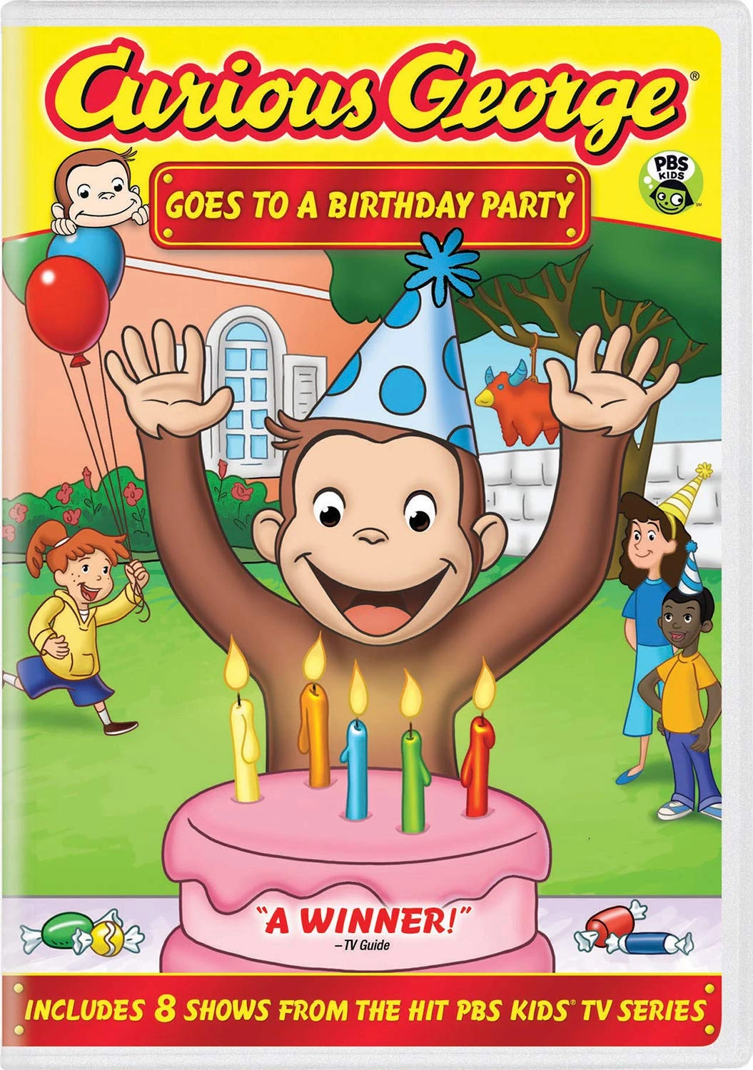 Curious George: Goes to a Birthday Party (2010 DVD) | Angry Grandpa's ...