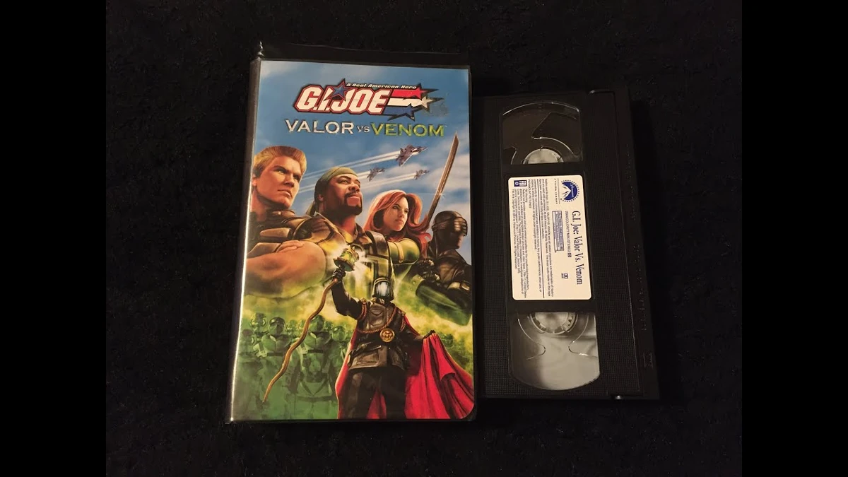 G.I. Joe: Valor Vs. Venom (2004 VHS) | Angry Grandpa's Media Library ...