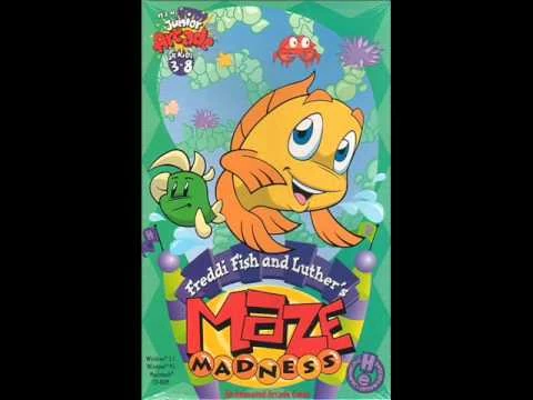 Freddi Fish and Luther's Maze Madness (1996 PC Game) | Angry Grandpa's ...
