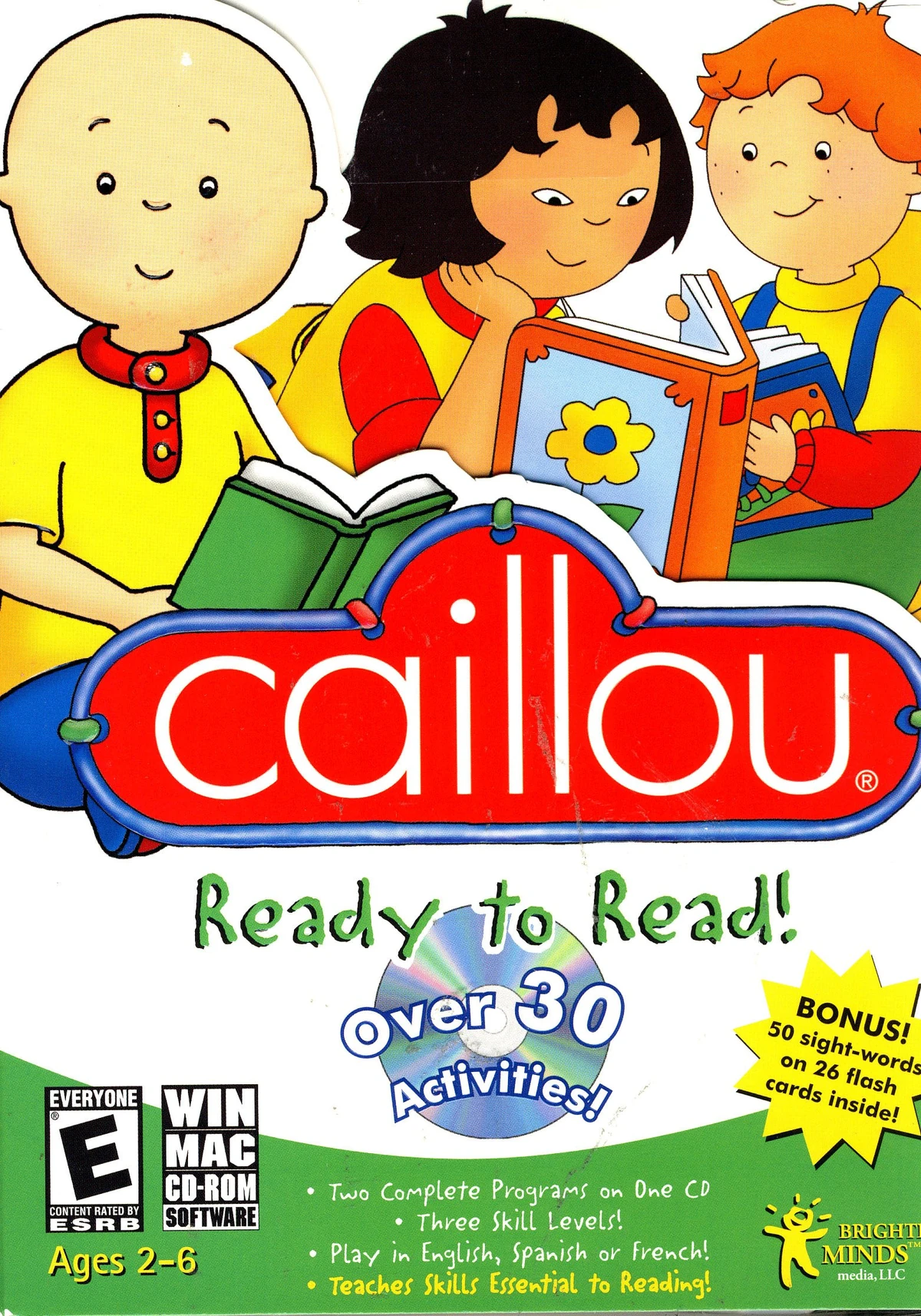 Caillou: Ready to Read (2002 PC Game) | Angry Grandpa's Media Library ...