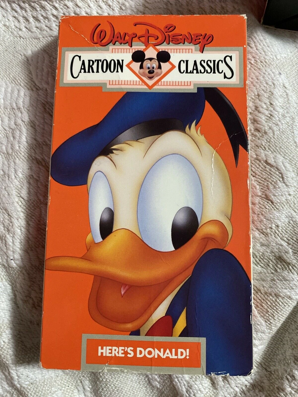 Walt Disney Cartoon Classics: Here's Donald! (1987 VHS) | Angry Grandpa ...