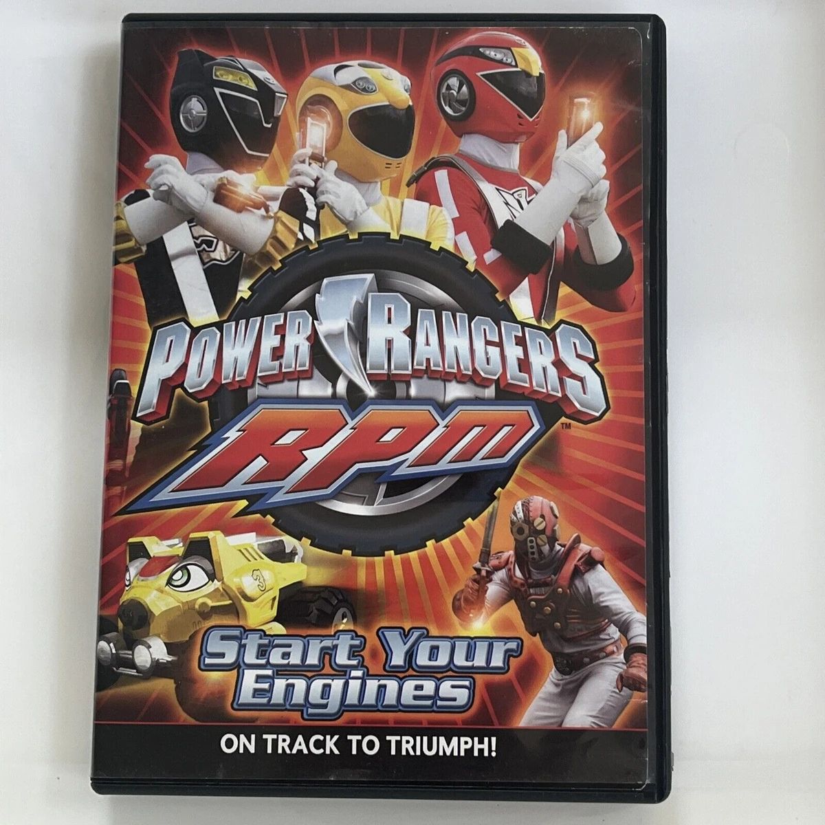 Power Rangers RPM: Volume 1 Start Your Engines (2009 DVD) | Angry ...
