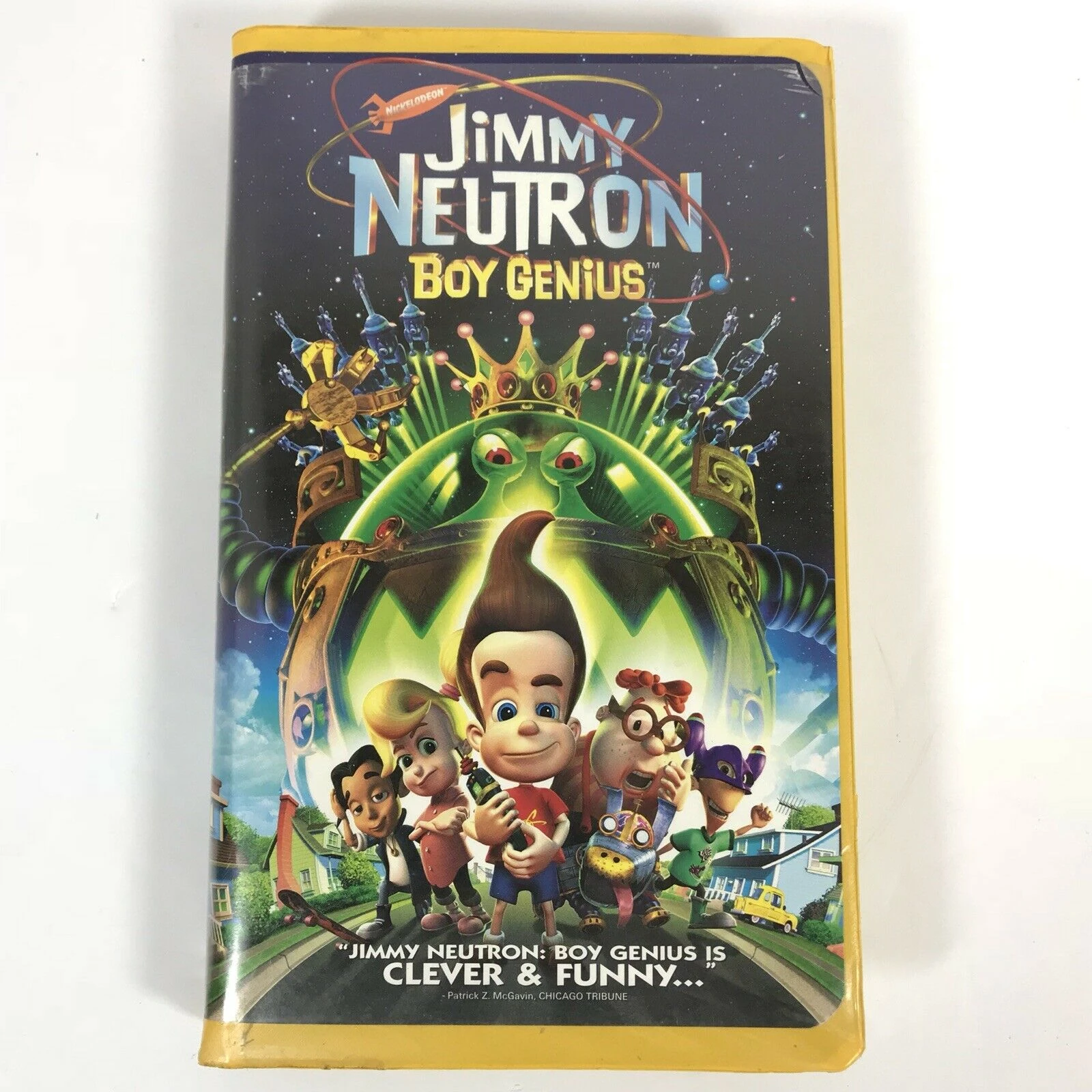 Jimmy Neutron Boy Genius Vhs Nickelodeons Nicktoons Jimmy Neutron
