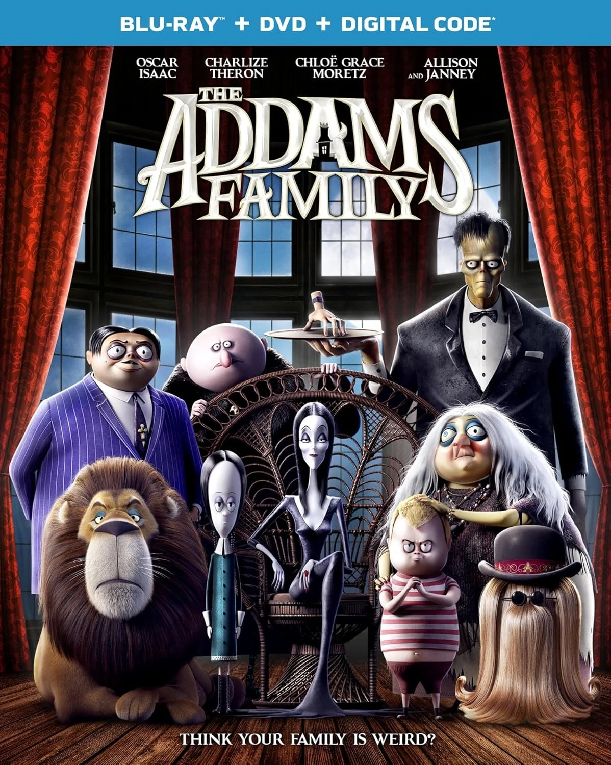 The Addams Family (2020 Blu-ray + DVD + Digital Code) | Angry Grandpa's ...