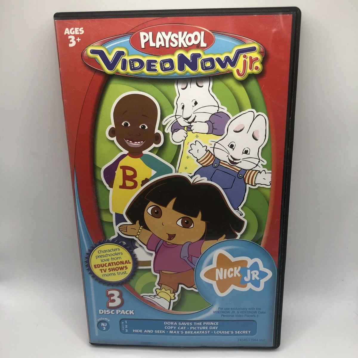 Nick Jr. 3 Disc Pack: Volume 3 (2004 VideoNow Jr PVD) | Angry Grandpa's ...
