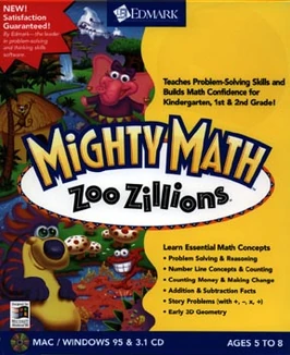 Edmark: Mighty Math Zoo Zillions (1996 PC Game) | Angry Grandpa's Media ...
