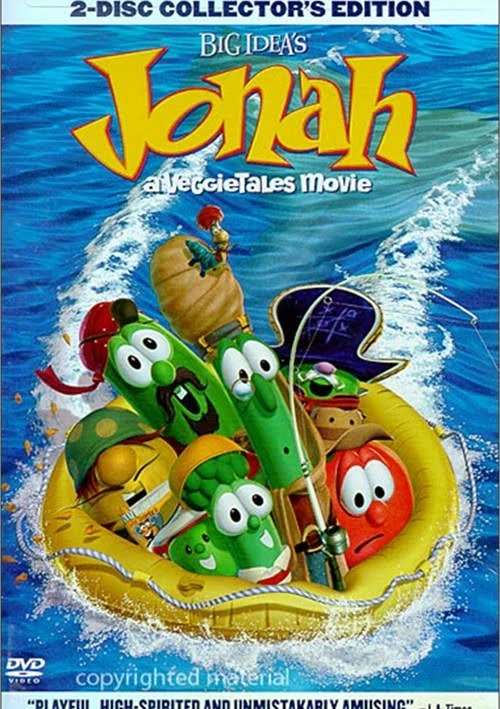 Jonah: A VeggieTales Movie (DVD/VHS) | Angry Grandpa's Media Library ...
