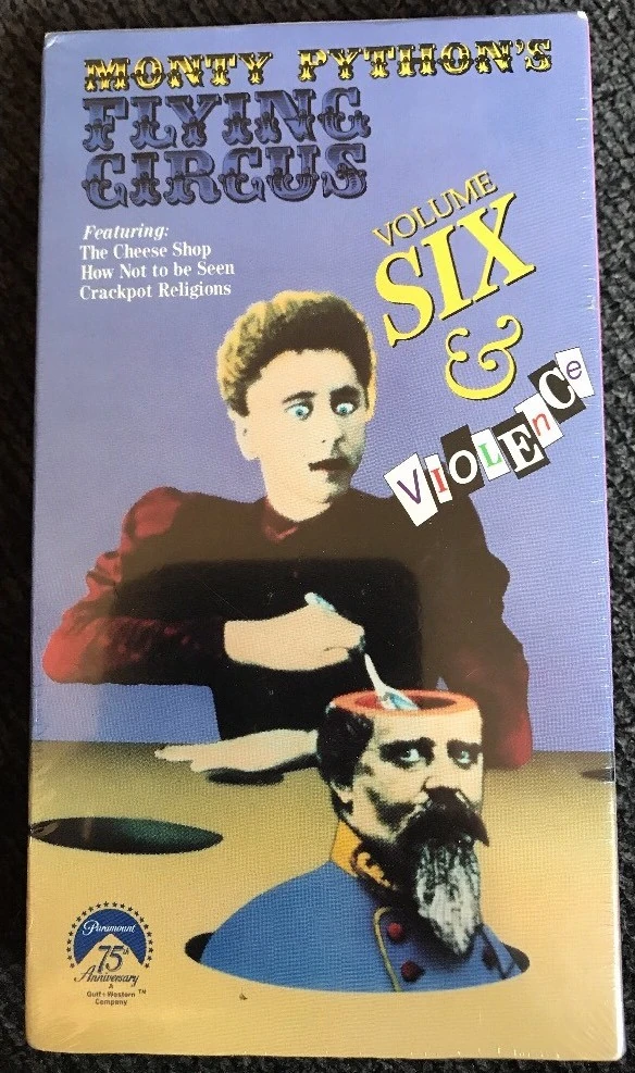 Monty Python S Flying Circus Volume 6 1987 1992 Vhs Angry Grandpa