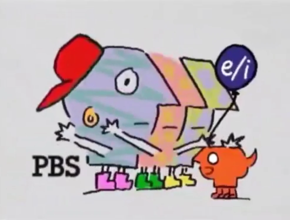 PBS Kids P Pals Logo (1996) | Angry Grandpa's Media Library Wiki | Fandom