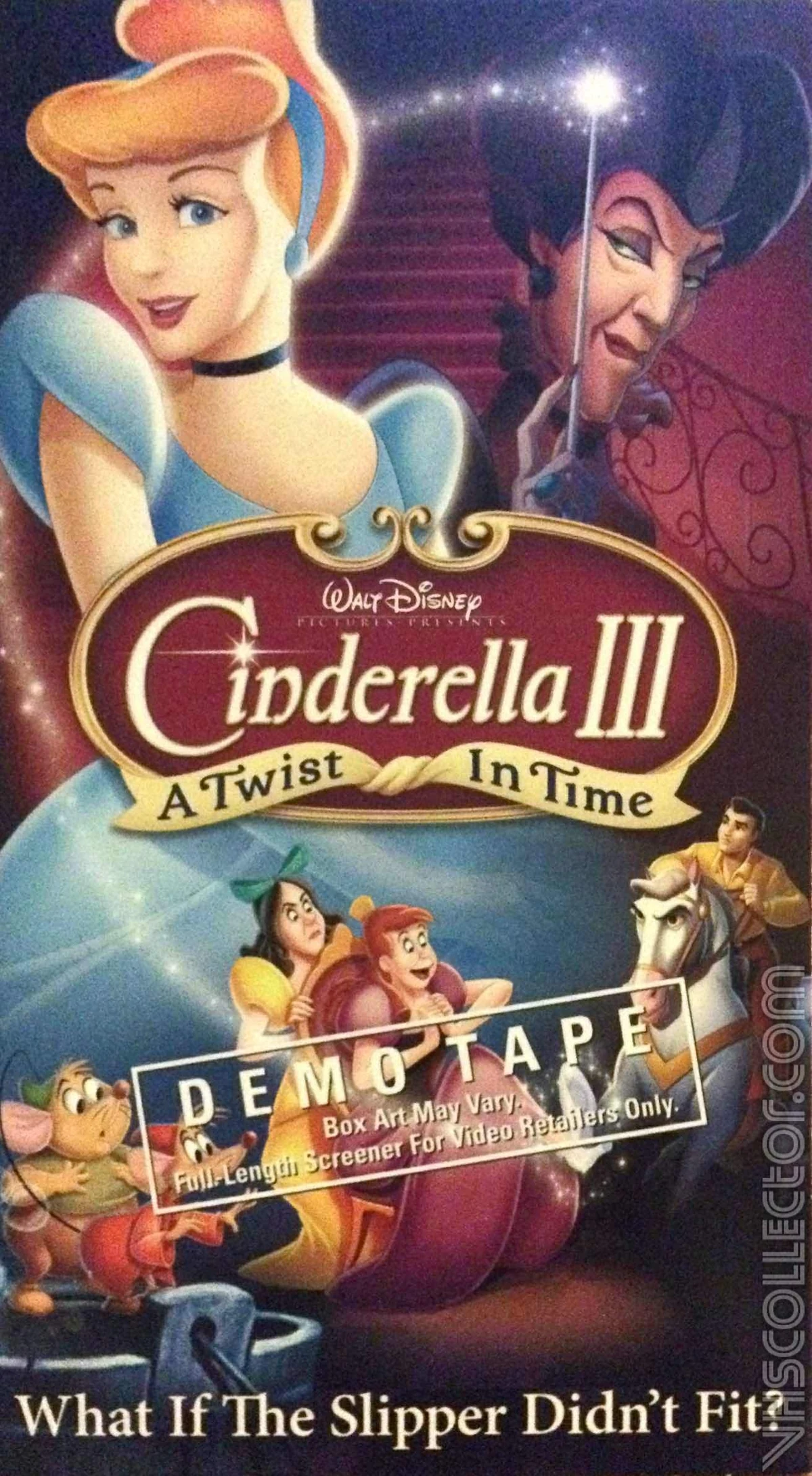 Cinderella III: A Twist in Time (2007 VHS) | Angry Grandpa's Media ...