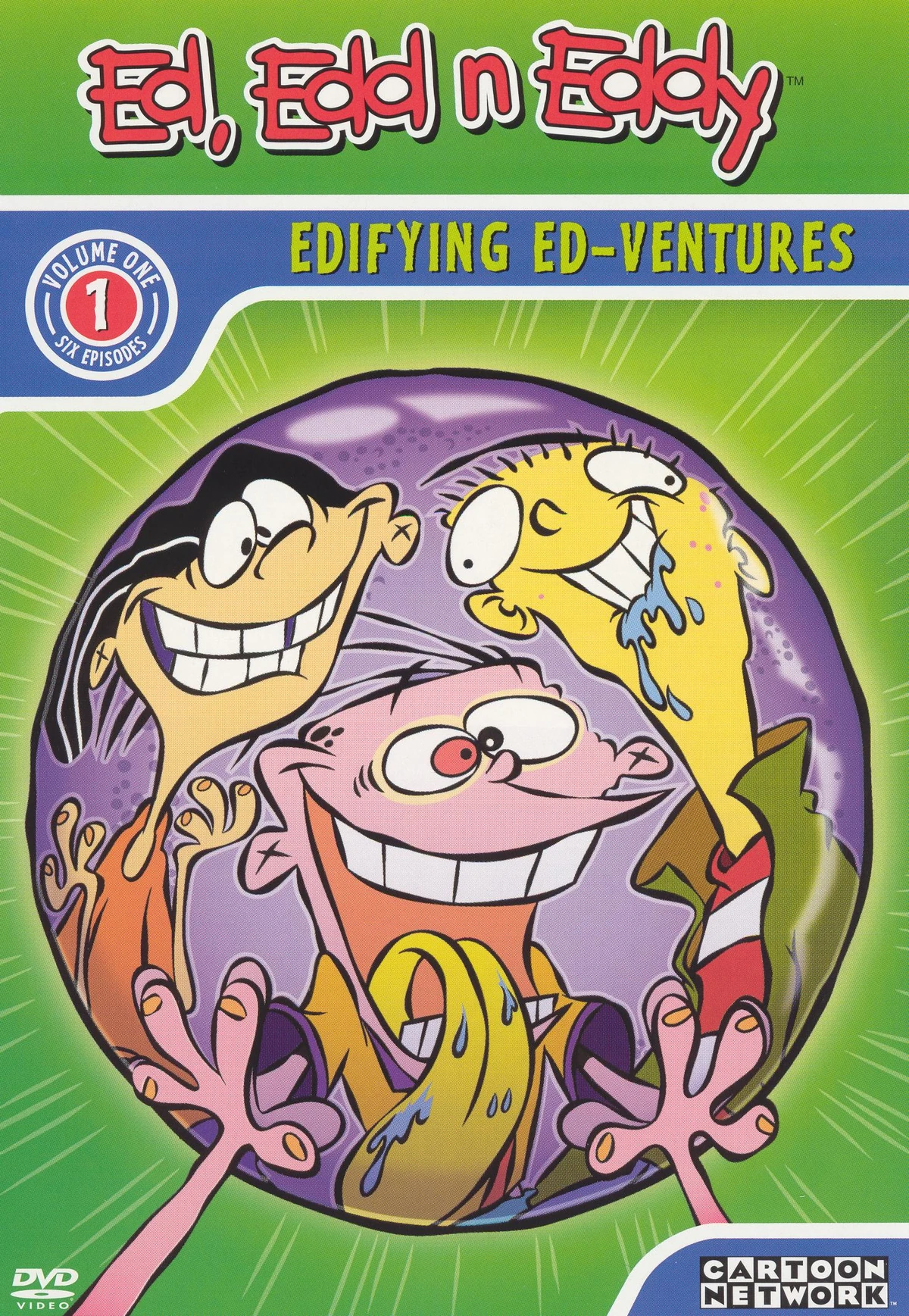 Ed, Edd 'n' Eddy, Volume 1: Edifying Ed-ventures (2005 DVD) | Angry ...