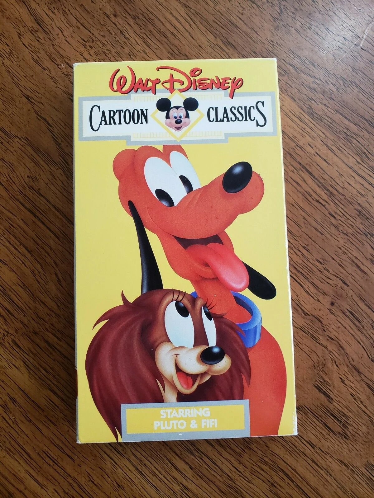 Walt Disney Cartoon Classics: Starring Pluto & Fifi (1987 VHS) | Angry ...