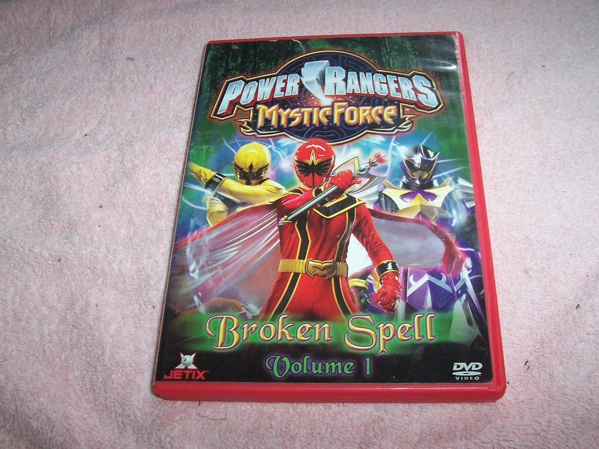Power Rangers Mystic Force: Volume 1 Broken Spell (2006 DVD) | Angry ...