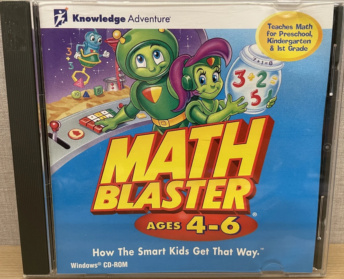 Math Blaster 4-6 (1997 PC Game) | Angry Grandpa's Media Library Wiki | Fandom