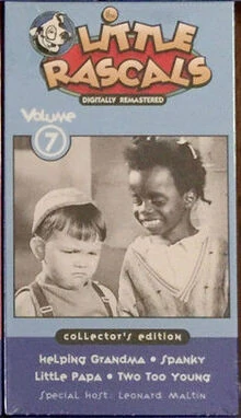Little Rascals Vol. 7 (2000 VHS) | Angry Grandpa's Media Library Wiki ...