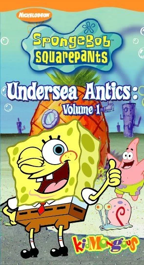 SpongeBob SquarePants: Undersea Antics Volume 1 (2002 VHS) | Angry ...