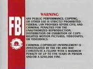 Buena Vista Walt Disney Home Entertainment FBI Warning Screen | Angry ...