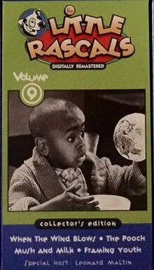 Little Rascals Vol. 9 (2000 VHS) | Angry Grandpa's Media Library Wiki ...