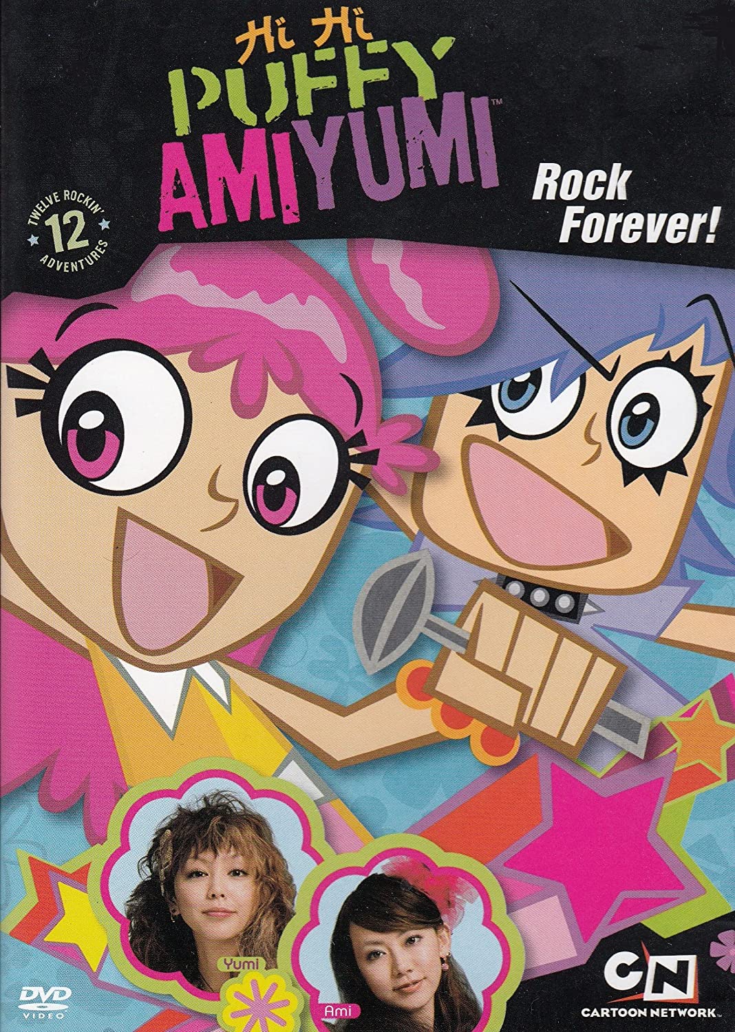 Hi Hi Puffy AmiYumi: Volume 2 Rock Forever! (2005 DVD) | Angry Grandpa's Media Library Wiki | Fandom