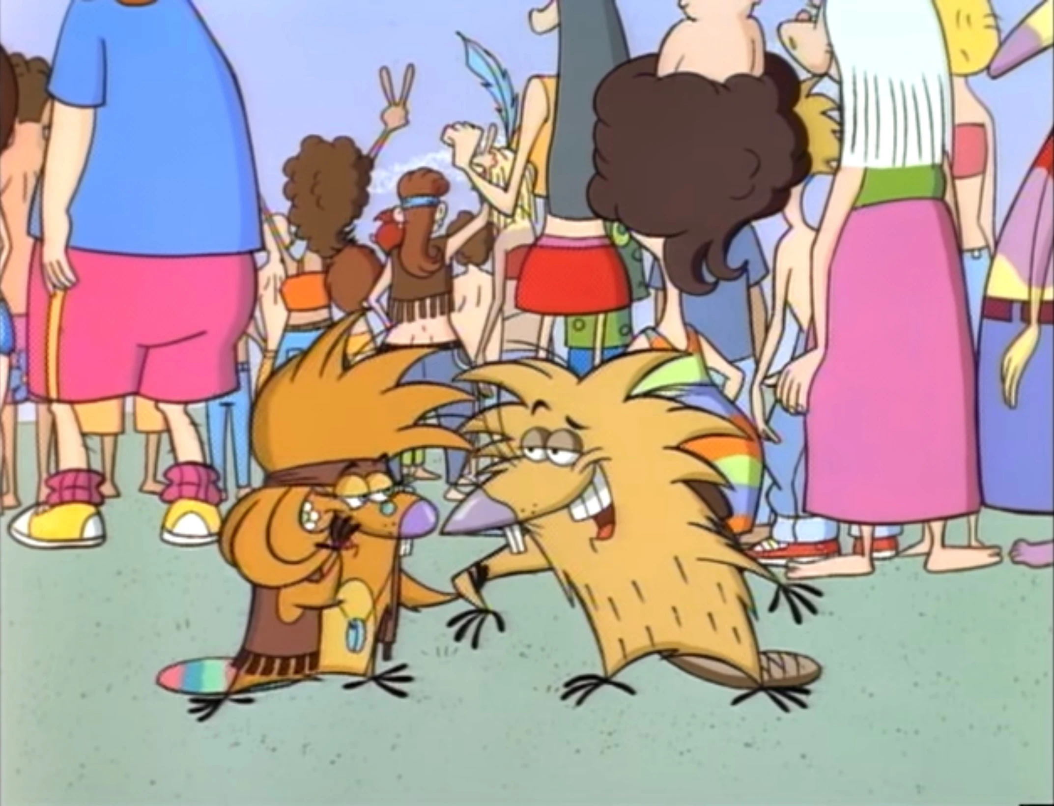 angry beavers norbert crying
