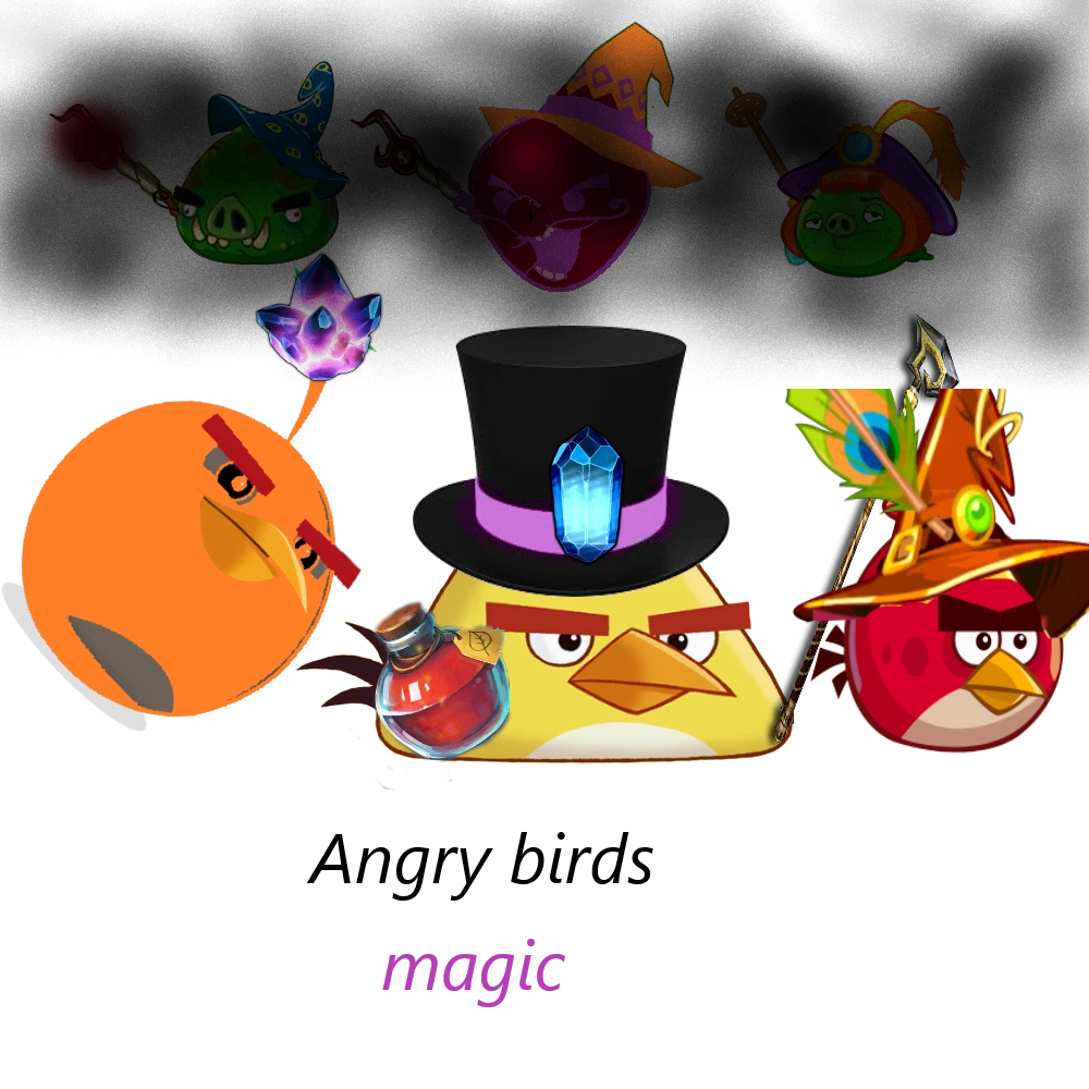 Angry birds magic | Angry Birds Фанон Вики | Fandom