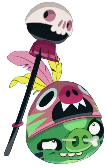 Shaman Pig (Angry Birds Toons) | Angry Birds Wiki | Fandom