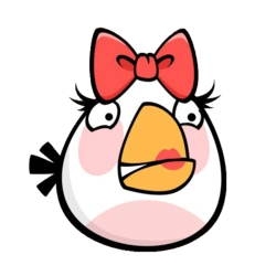 Pájaro Blanco con moño | Angry Birds Wiki | Fandom