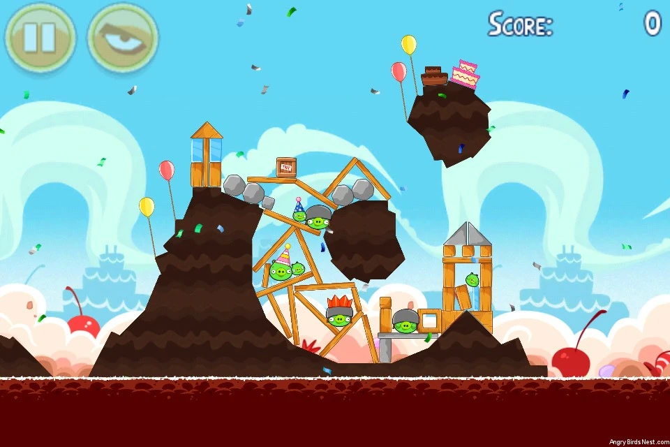 Birdday Party Cake 2-8 | Angry Birds Wiki | Fandom