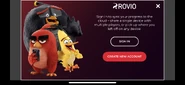 Rovio Account | Angry Birds Wiki | Fandom