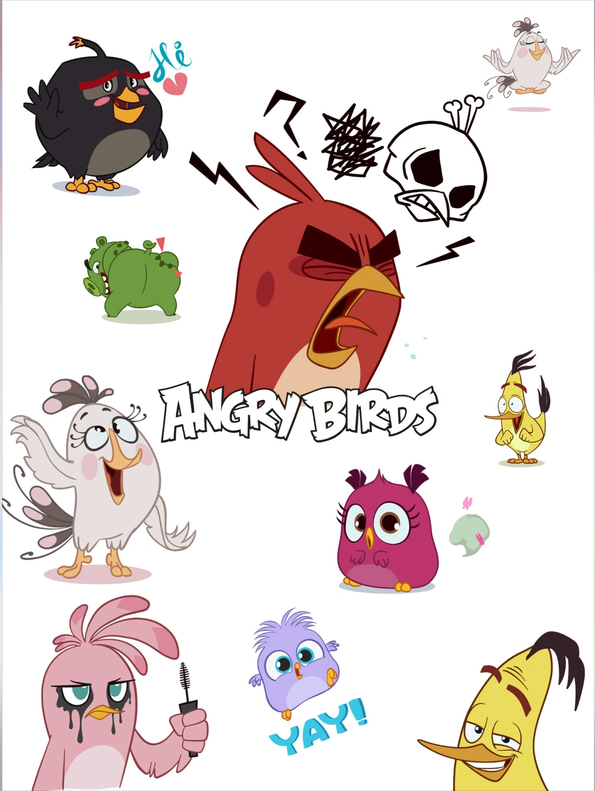 Angry Birds Stickers | Angry Birds Wiki | Fandom