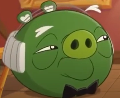 Angry Birds Toons Professor Pig