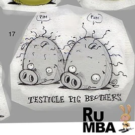 Testicle Pig Brothers | Angry Birds Wiki | Fandom