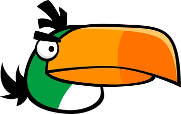 Angry Birds Space Green Boomerang Bird