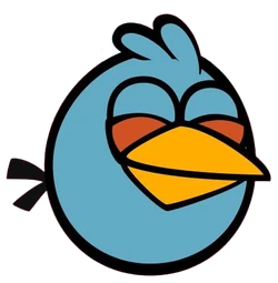 Angry Birds Blue Png