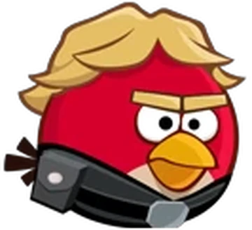 Angry Birds Star Wars Luke Skywalker Green Lightsaber