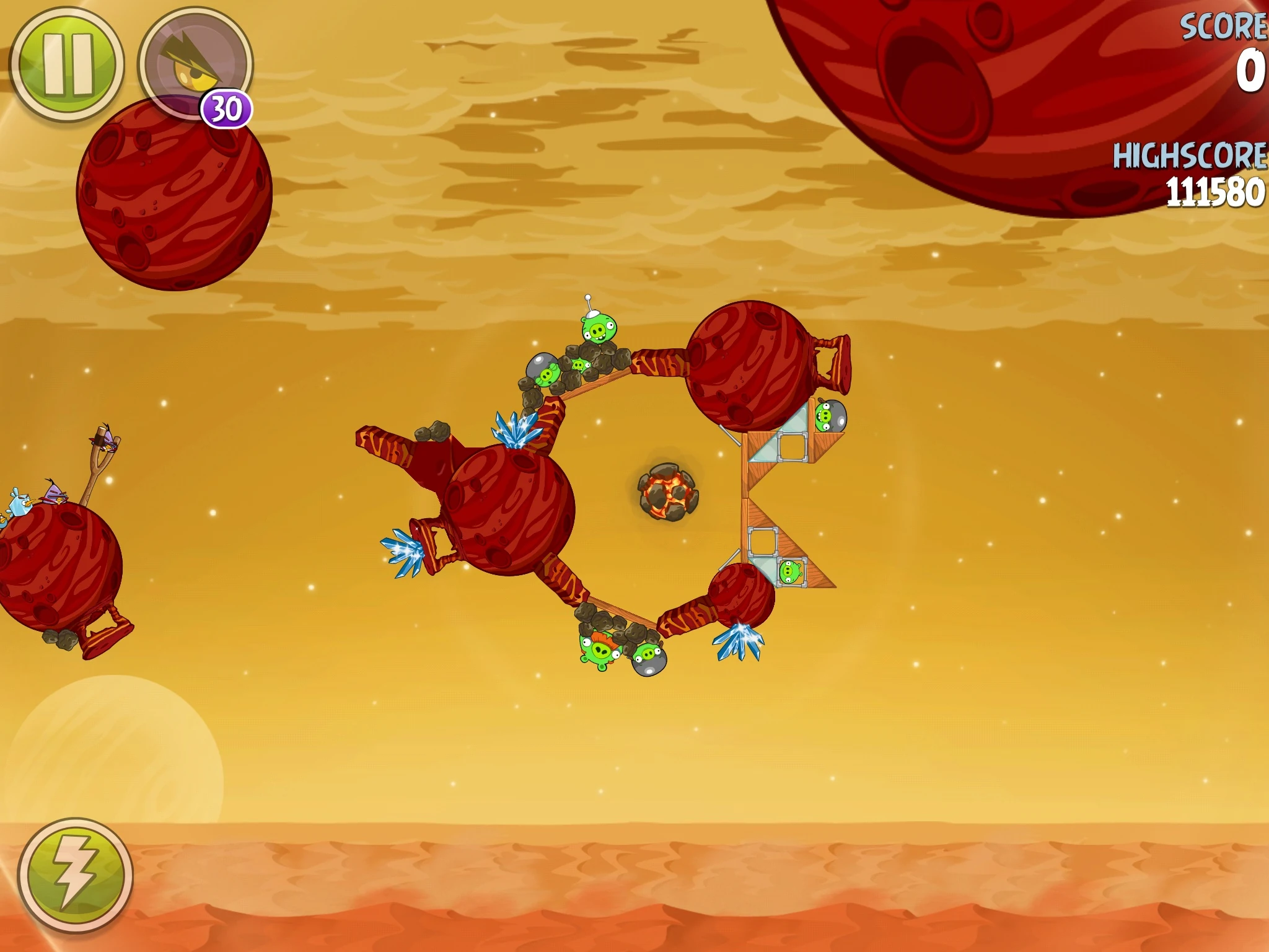 Angry Birds Space Red