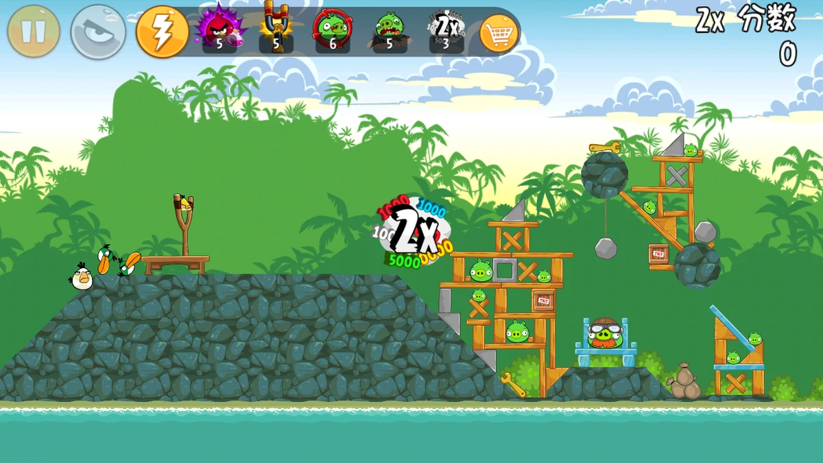 Double Score | Angry Birds Wiki | Fandom