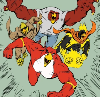 Super Angry Birds (group) | Angry Birds Wiki | Fandom