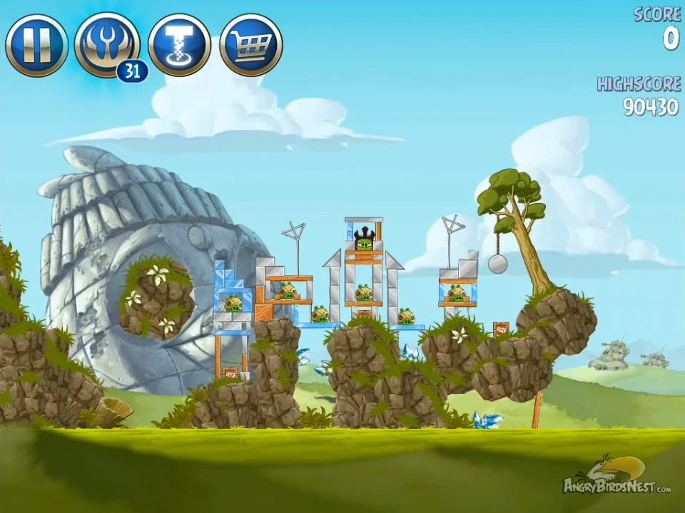 Battle of Naboo B3-9 | Angry Birds Wiki | Fandom