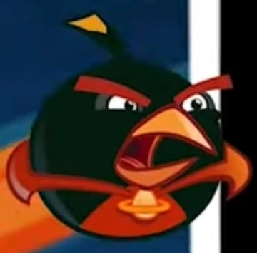 Angry Birds Space Fire Bomb Bird