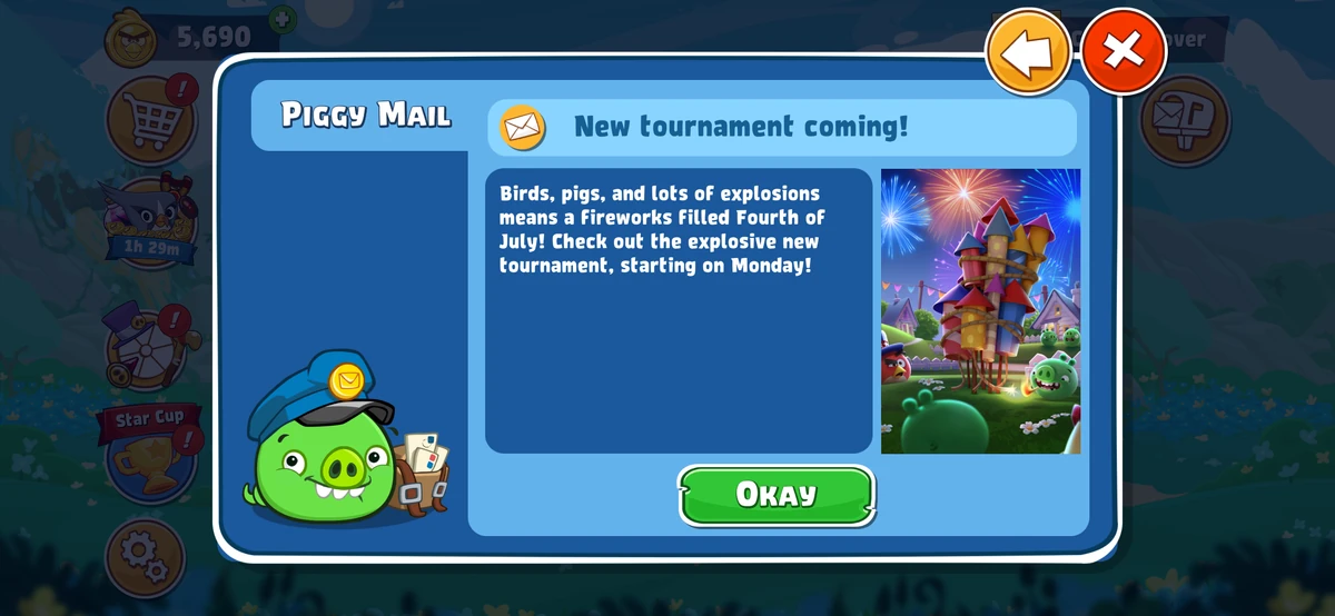 Liberty Launch Tournament | Angry Birds Wiki | Fandom