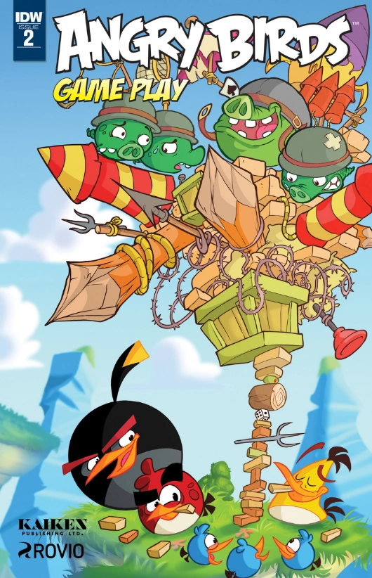 Angry Birds Comics: Game Play Issue 2 | Angry Birds Wiki | Fandom