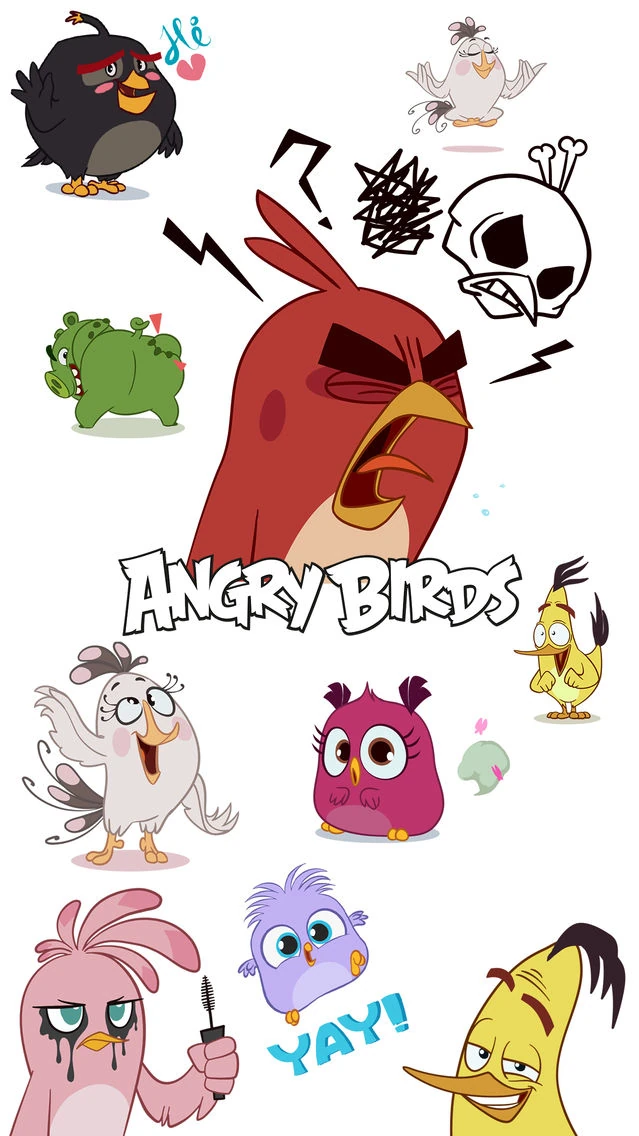 Angry Birds Stickers | Angry Birds Wiki | Fandom