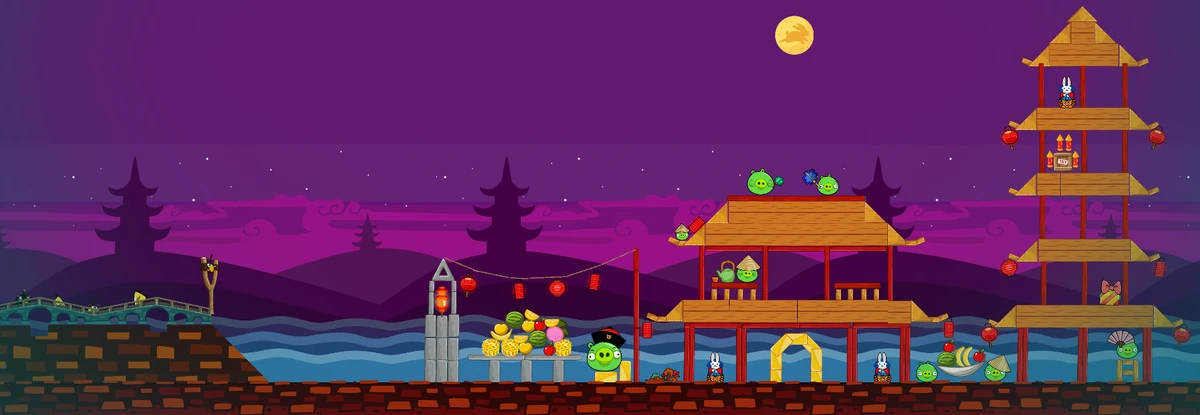 Moon Festival (Level) | Angry Birds Wiki | Fandom