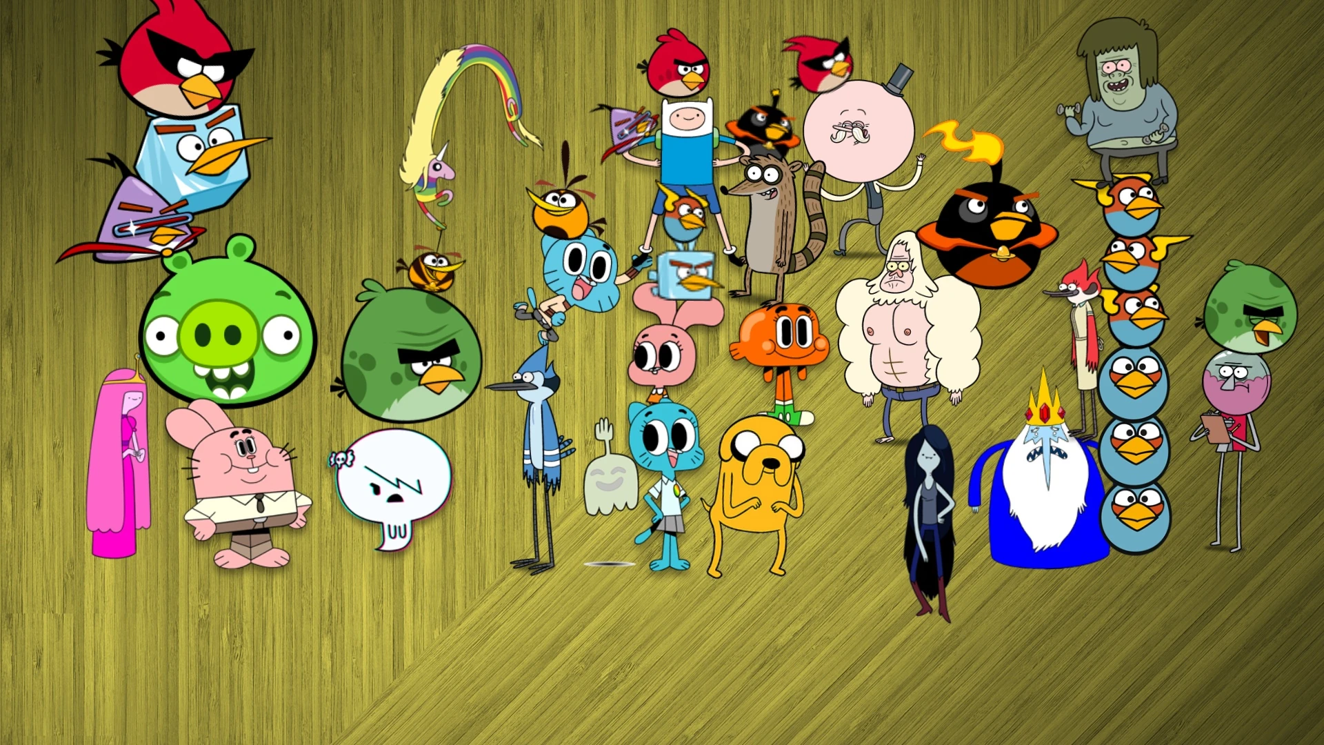 Angry Birds Regular Show