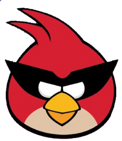 Angry Birds Space Super Red Bird