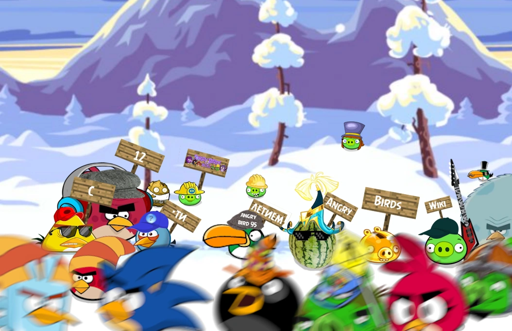 Блог участника:ORUZHEINIK/С 12-ти летием, Angry Birds Wiki | Angry ...